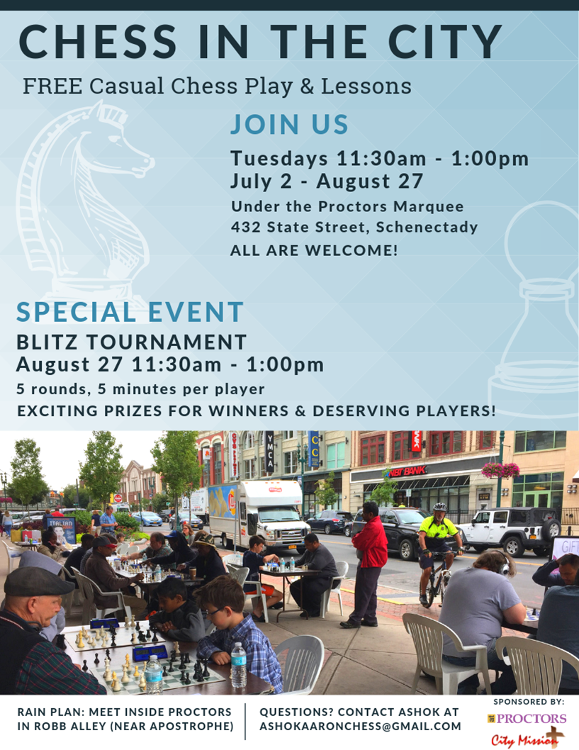 Summer 2019 Chess Activities